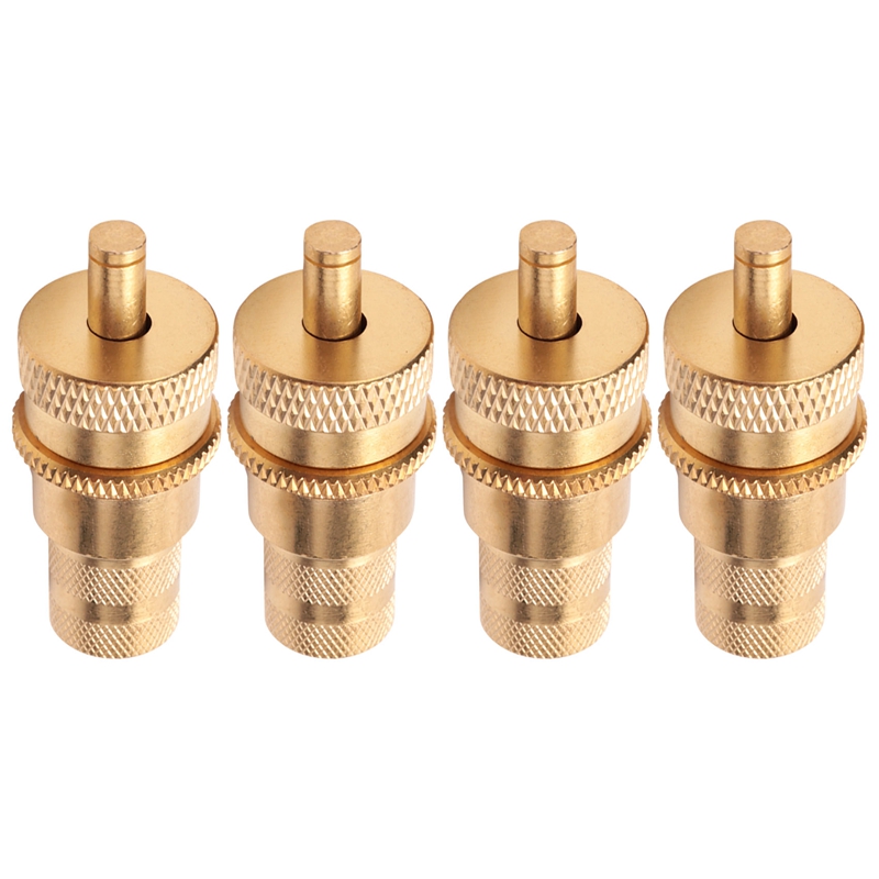 (UKYF) 4Pcs Offroad Brass Tire Venting Machine s Kit Automatic 6-30Psi ...