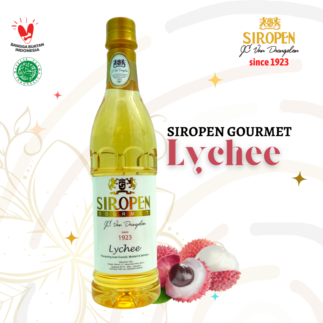 LYCHEE Flavoring Syrup Siropen Gourmet Lychee 700ml | Lazada Indonesia