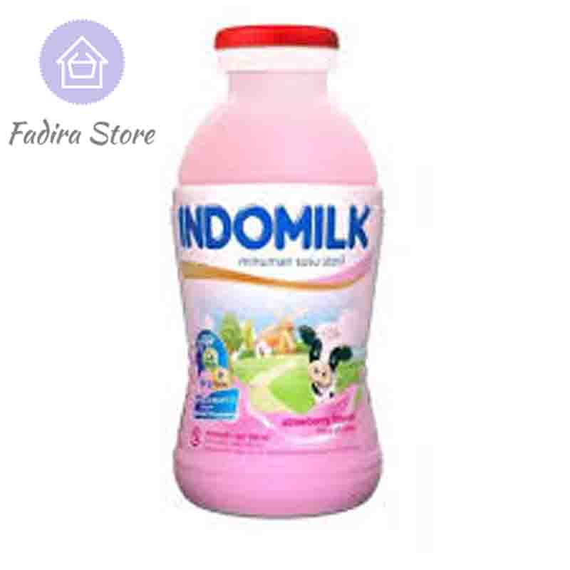 Indomilk Susu Liquid Stroberi 190ml (1Dus isi 24Pc) | Lazada Indonesia