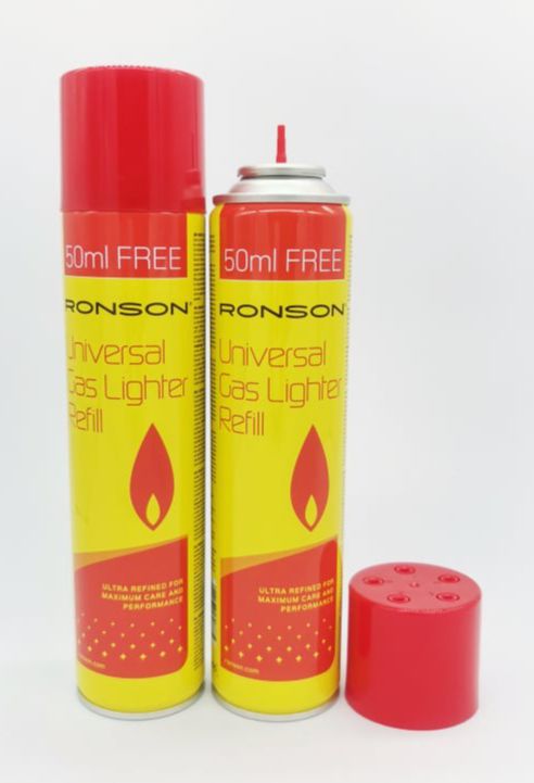 RONSON BUTANE GAS (250ML +50ML) | Lazada