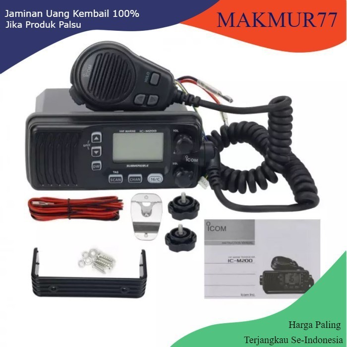 Icom IC-M200 VHF Marine Transceiver ICM200 Rig IC-M 200 | Lazada Indonesia