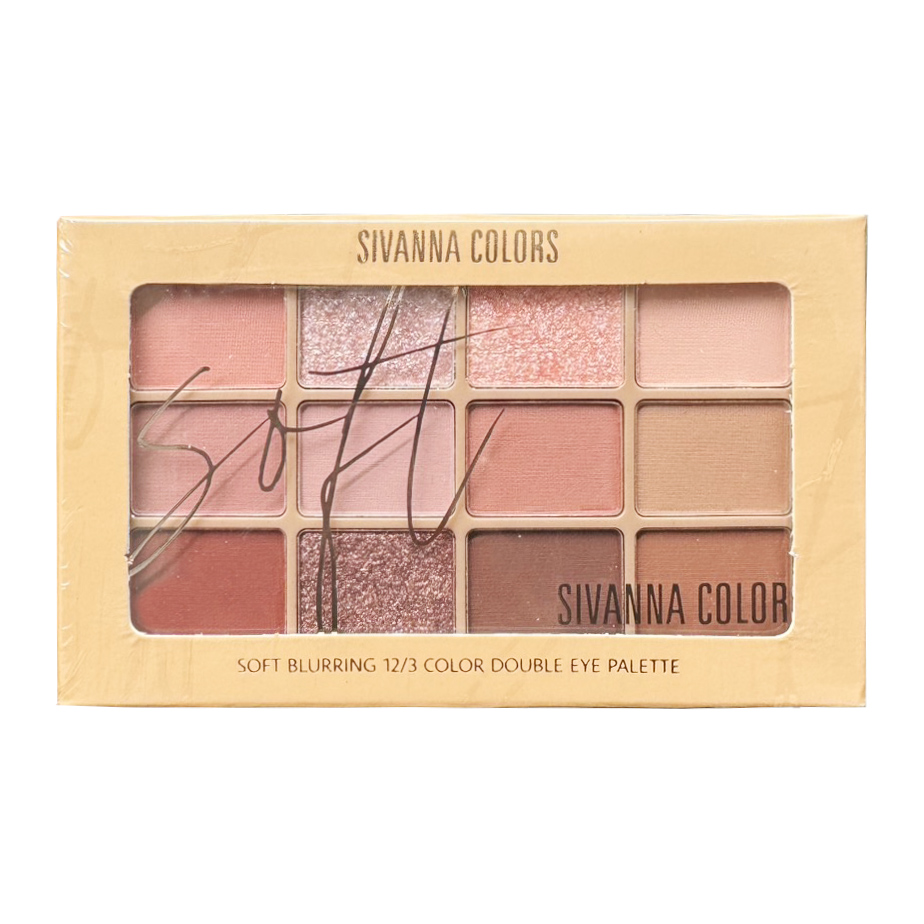 สิวันนา พาเลทแต่งหน้า บรัชออน อายแชโดว์ HF620 Sivanna Colors Soft ...