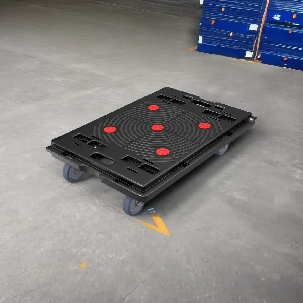 4 Directional Boltless Heavy Duty Flat Tray Trolley / Joinable ...