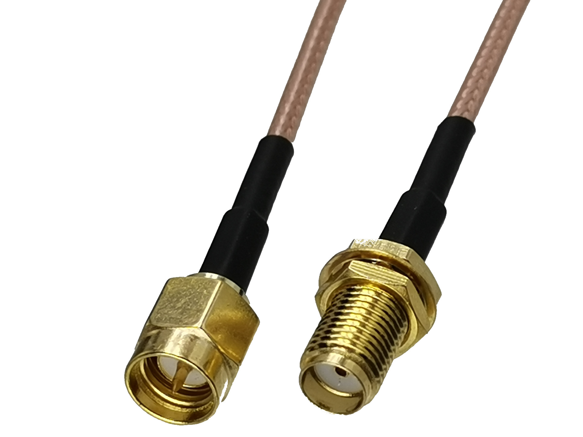 1pcs Rg174 Rg316 Sma To Sma Male Plug Female Jack Wire Terminal Rf Coaxial Connector Pigtail ...