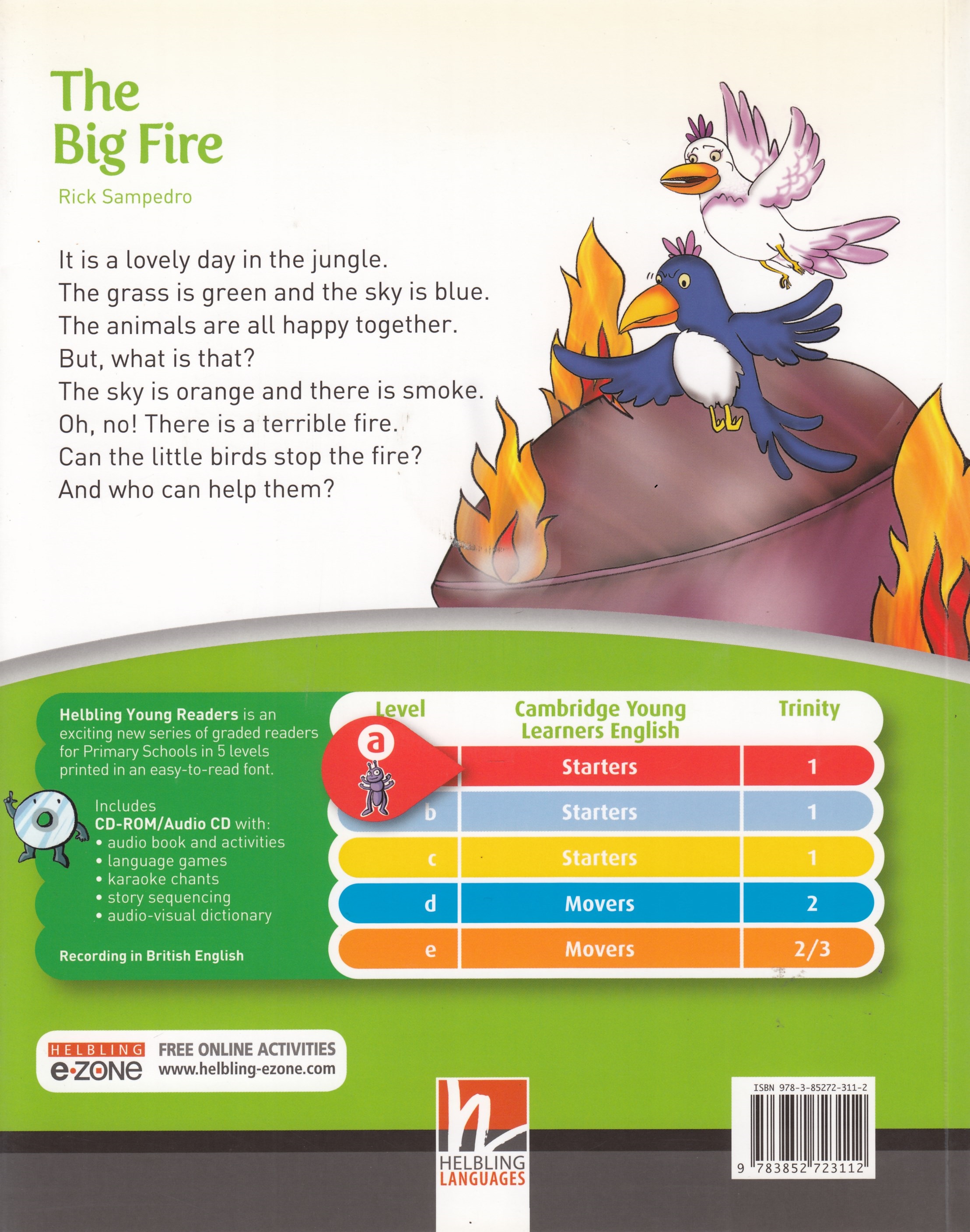 HELBLING YOUNG READERS ATHE BIG FIRE CDCD-ROM BY DKTODAY - DKTODAY ดวงกมลสมัย - ThaiPick