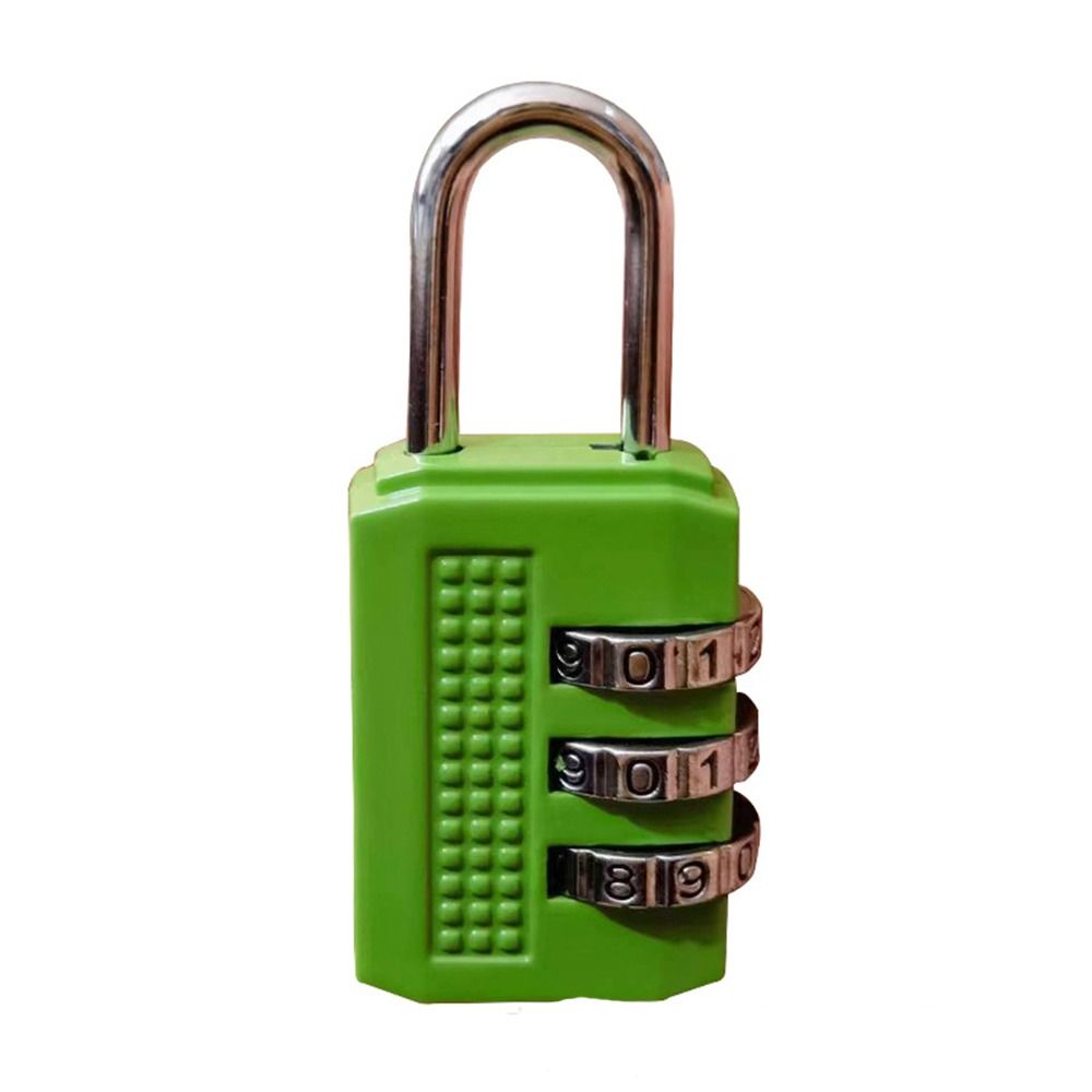 Practical Mini Number Lock Durable Solid Color Password Lock 3 Digit ...