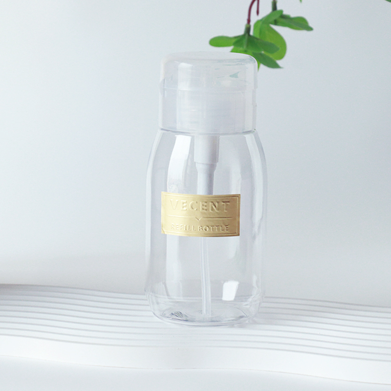 HOT Nail Polish Remover Refillable Press Pump Empty Bottles Nail Art ...