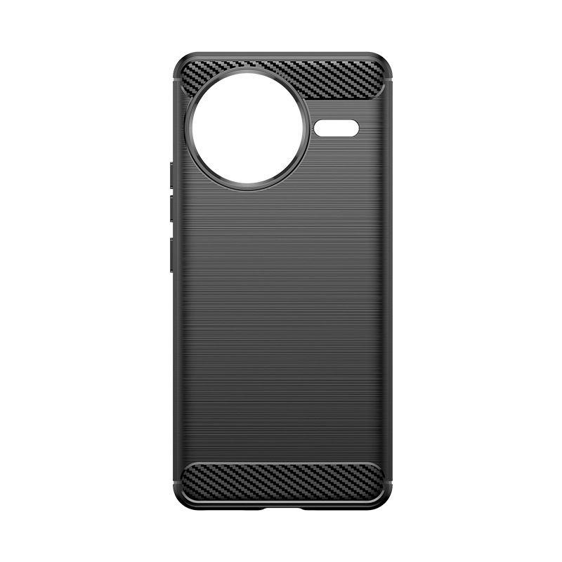 Xiaomi Poco F7 Ultra Case,Flexible TPU Bumper with Brushed Carbon Fiber ...