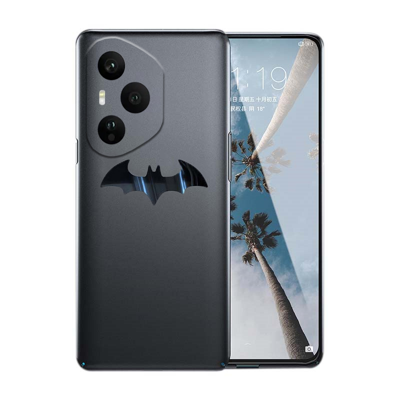 For Honor 400 Pro Case Smooth Metal Bat Man Marvel DC Design Protector ...