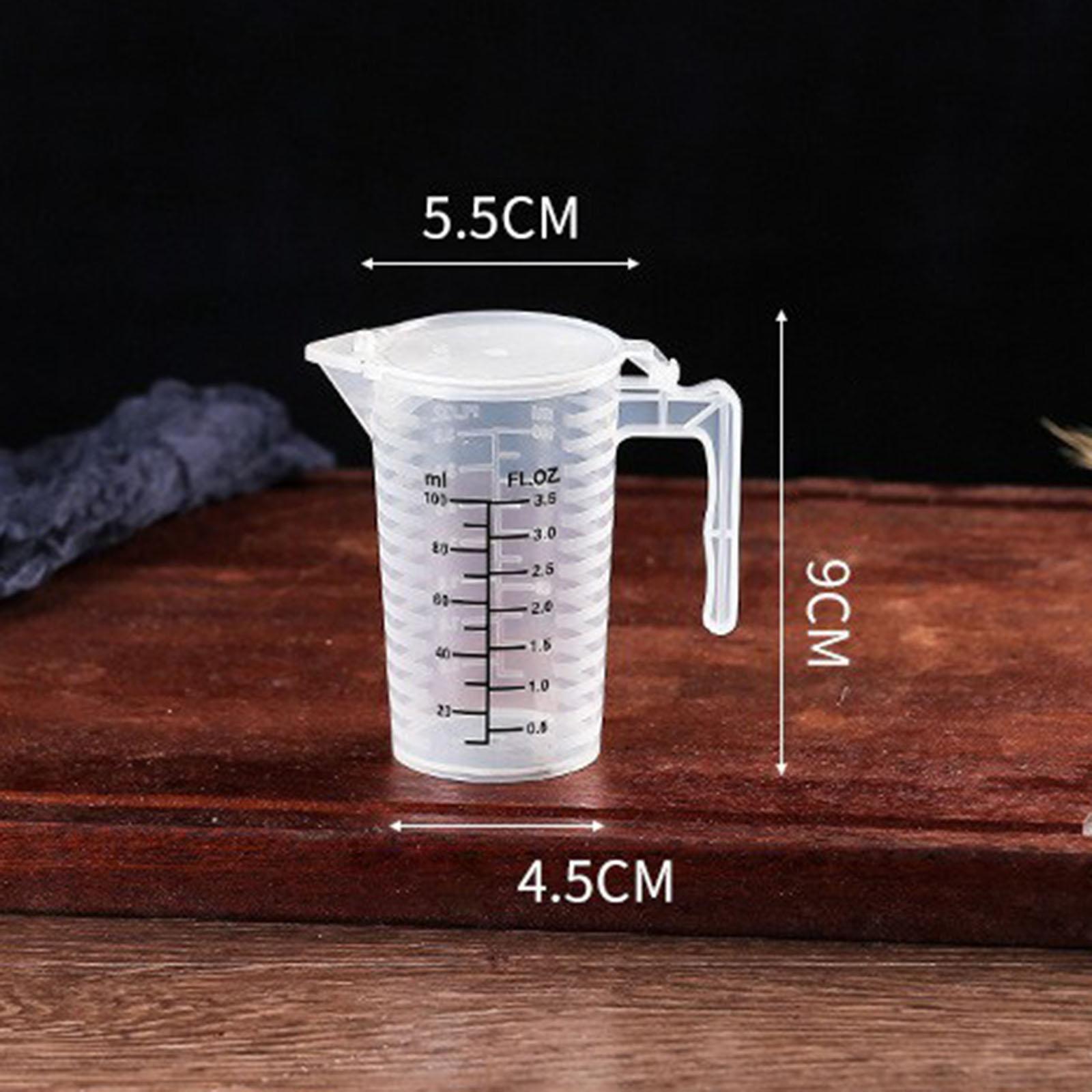 Fityle Measuring Cup with Lid Cooking Water Jug Reusable Easy Clean ...