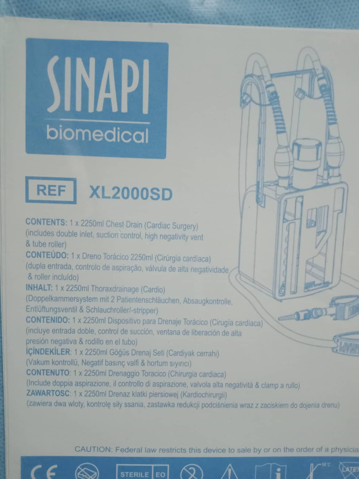 SINAPI CHEST DRAIN XL2000SD 2000ML | Lazada PH