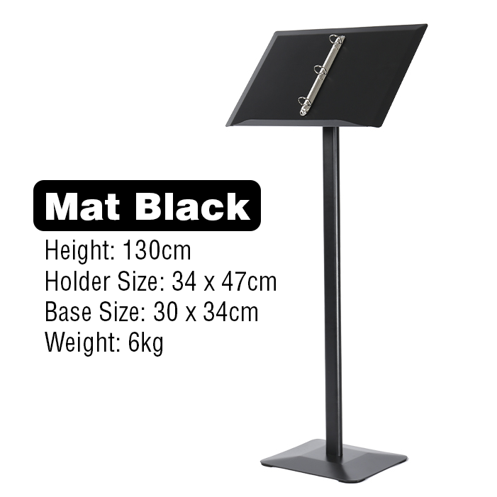 HARRIS Menu Display Stand | Heavy Duty Restaurant Menu Display Stand ...