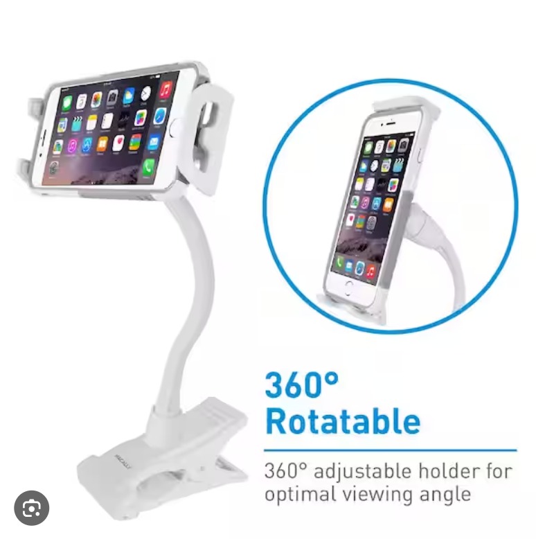 Flexible Phone Holder Desk Bed Side Colorful Phone Stand | Daraz.lk