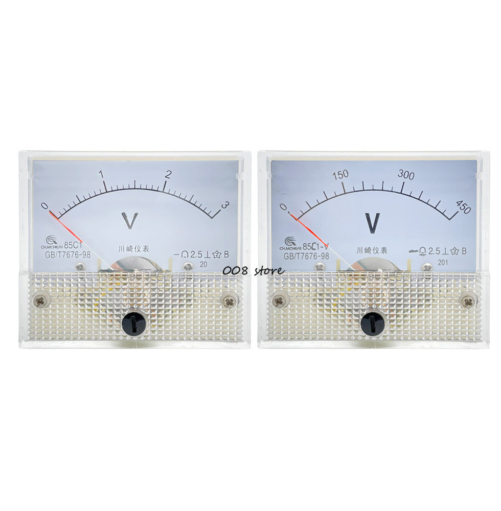 85c1 V Dc Pointer Voltmeter Meter Plate Table 85c1-V Series 1v 2v 3v 5v ...