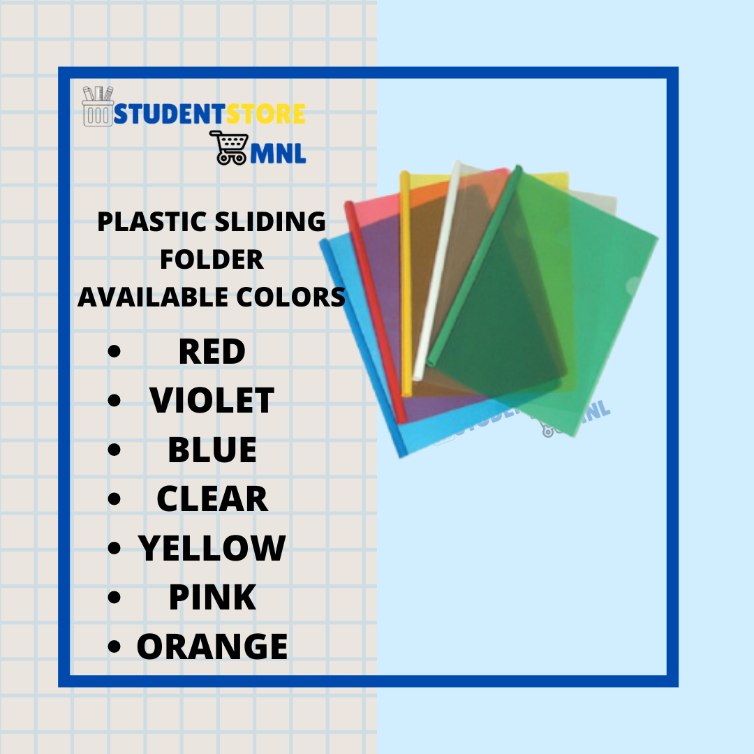 Sliding Folder (Plastic) - Sold per Pack (1 Dozen) | Lazada PH
