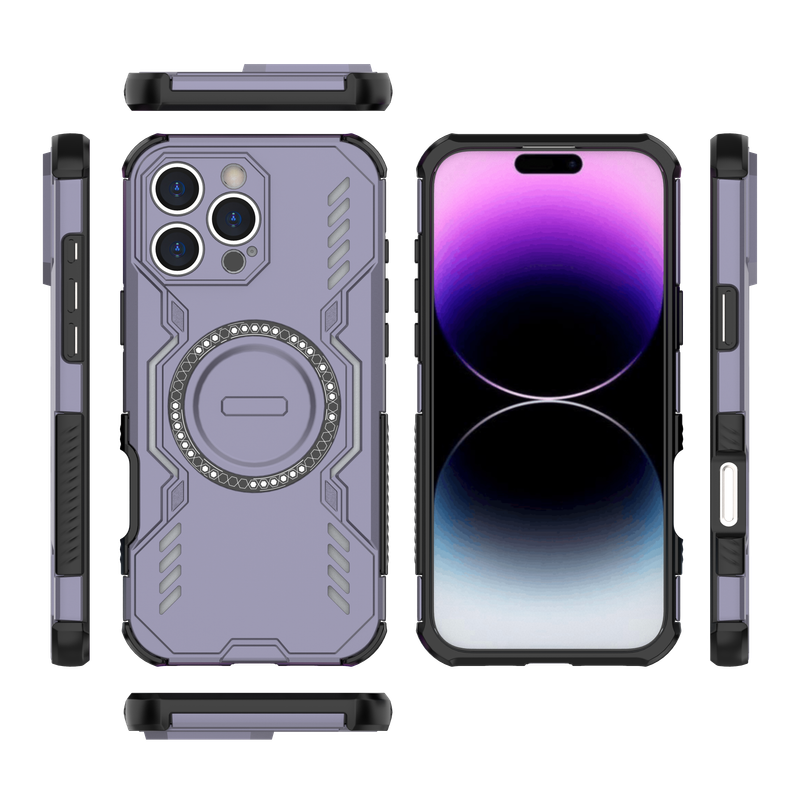 iPhone 15 Phone Case,Magnetic Drop-Proof Phone Case Cover for iPhone 15 ...