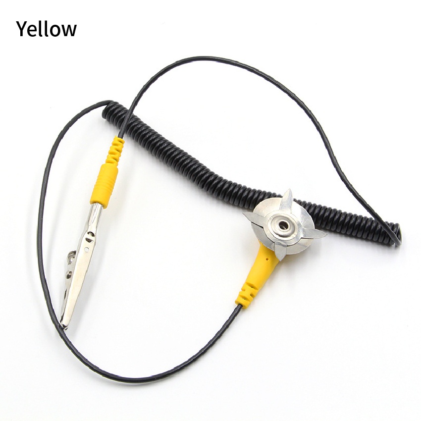 Anti Static Wrist Strap Electrostatic Discharge Desktop ESD Grounding ...