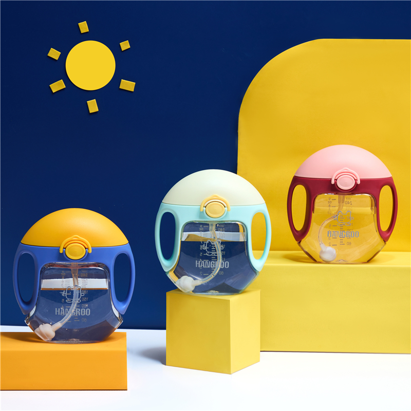 baby haha แก้วน้ําหัดดูดเด็ก แก้วไม่ดุดไม่ไหล แก้วหัดดื่มกันสำลัก ...