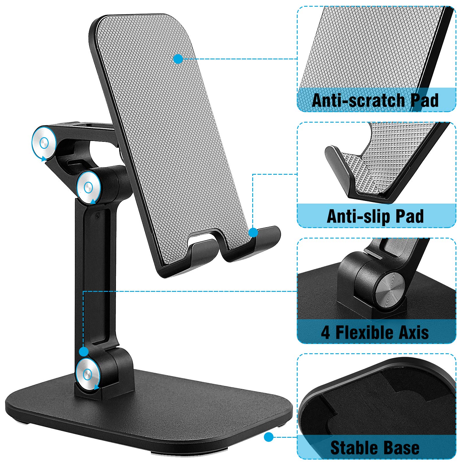 H211 Free Angle Desk Phone Mount / Phone Holder / Phone Stand For ...