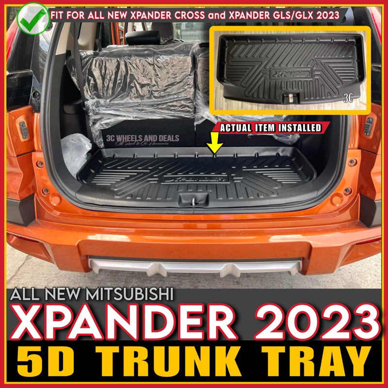 MITSUBISHI XPANDER/XPANDER CROSS 2023-2024 5D TRUNK TRAY with EXTENSION ...