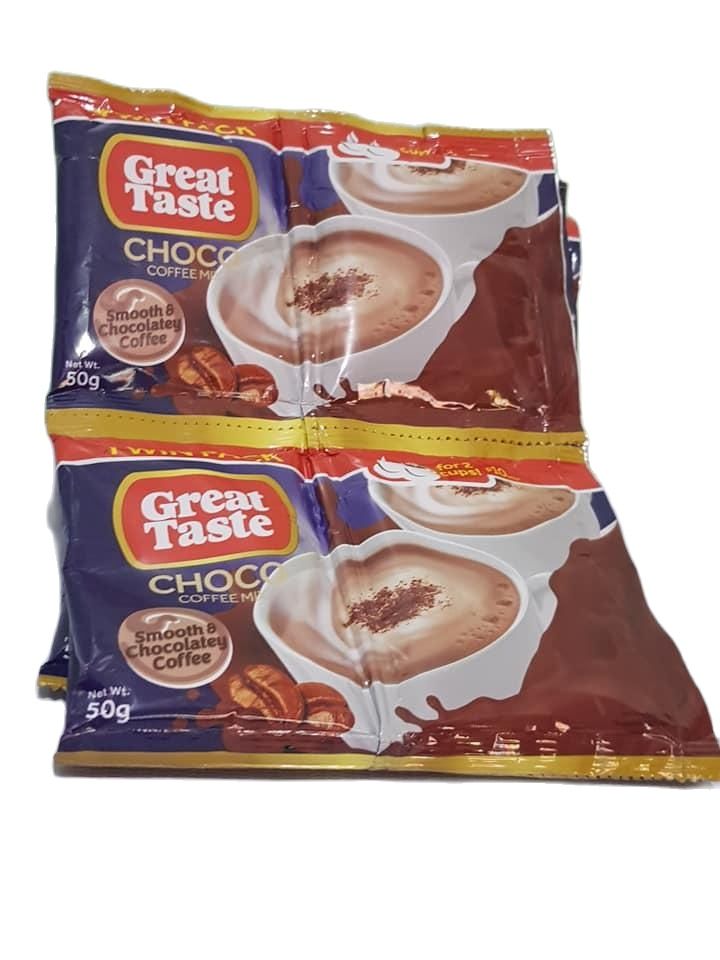 GREAT TASTE CHOCO Coffee Mix (30 packs x 50 grams) | Lazada PH