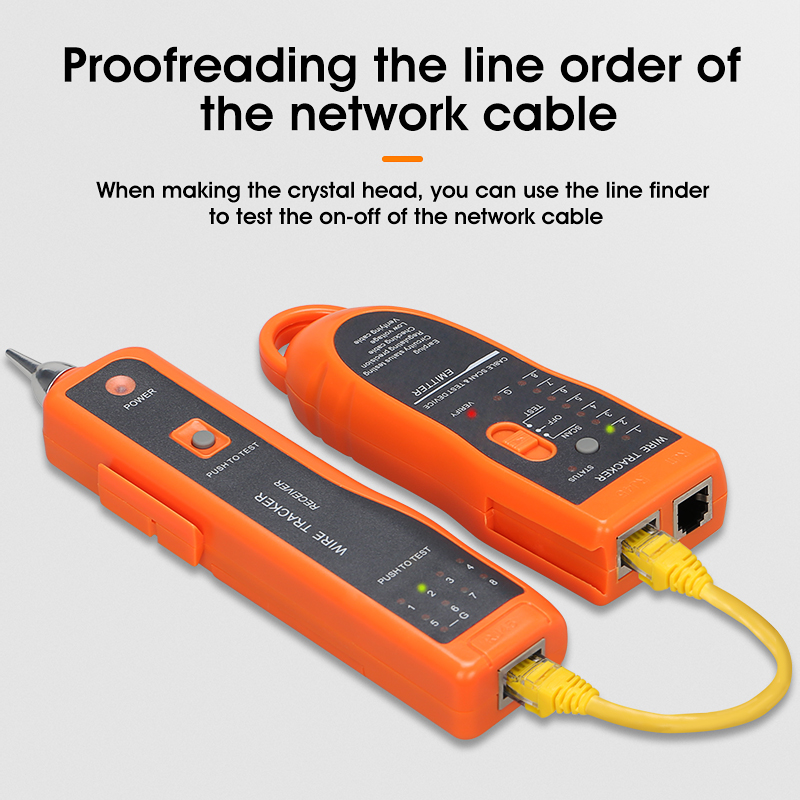 【Special offer】 Network Cable Tester Cat5 Cat6 RJ45 UTP STP Line Finder ...