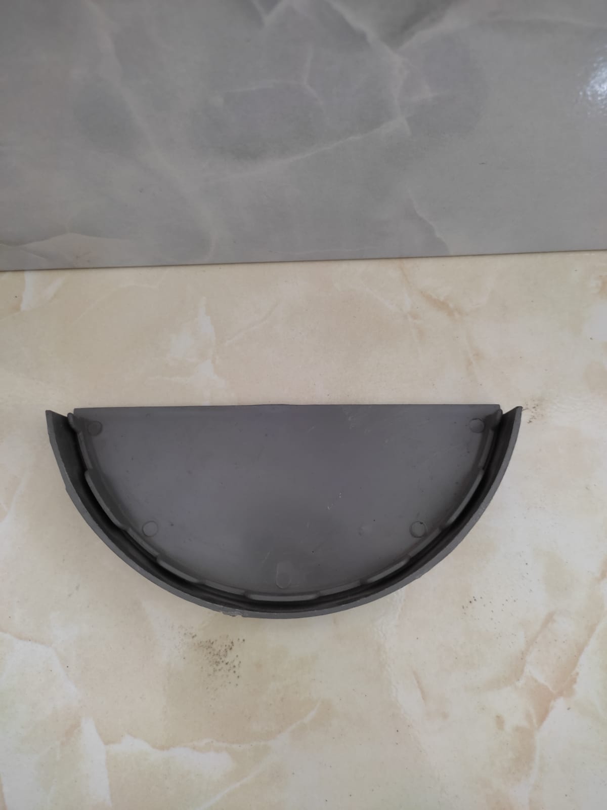 Tutup Dop Talang Air Setengah Lingkaran / Bulat Besi | Lazada Indonesia