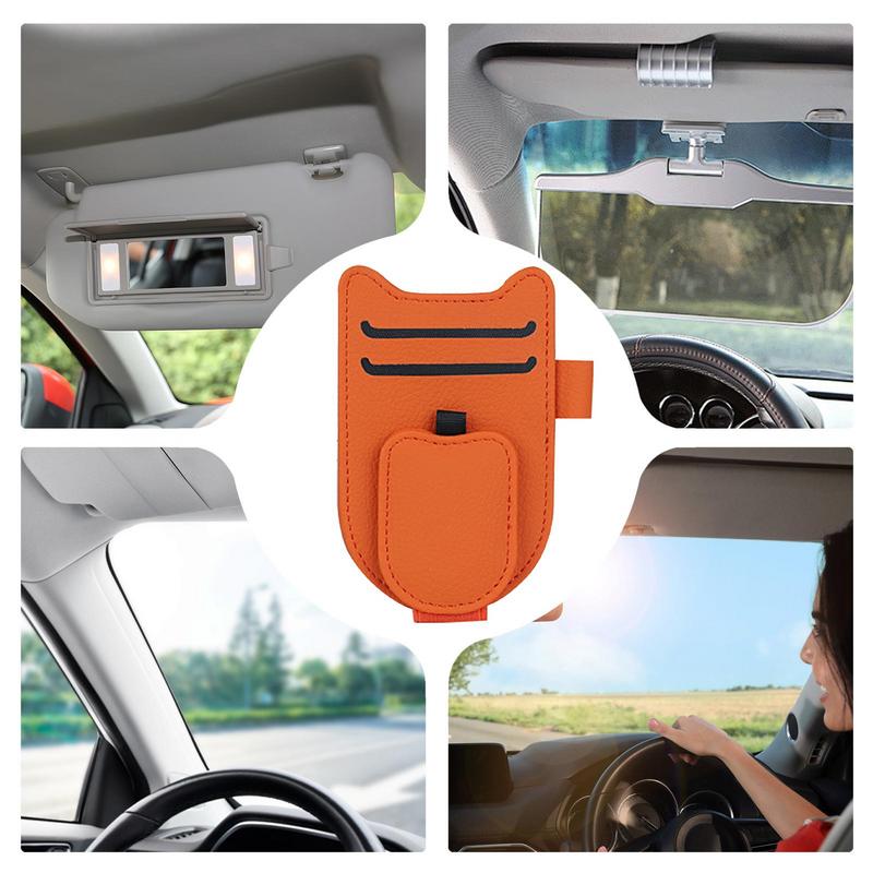 Car Sunglasses Clip Eyeglass Hanger Clip For Car Fashion Magnetic Car ...