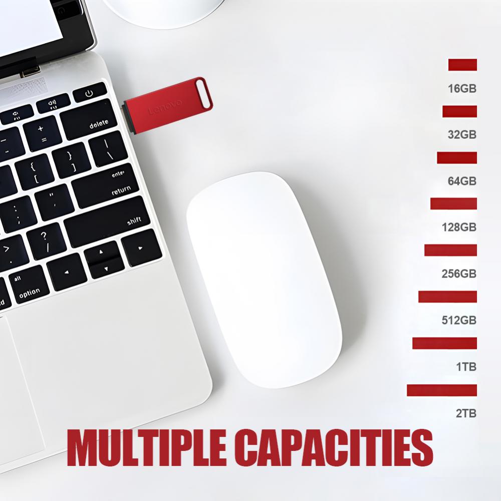 【Trusted】 USB 3.1 Pen Drive 128GB 512GB Metal Gift PenDrive High Speed ...