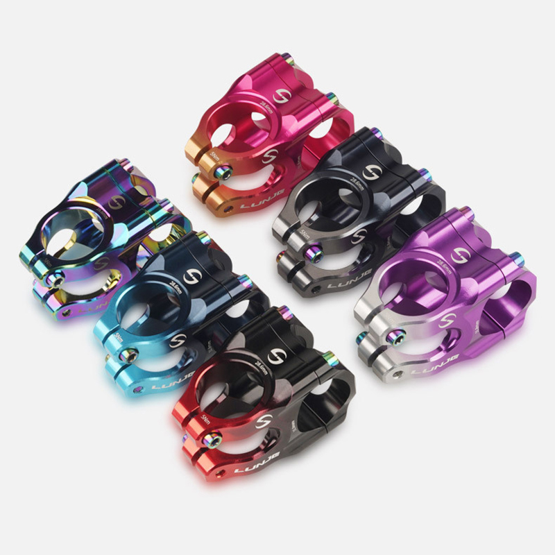 CNC Bicycle Stem For Bicycles, Ultra-light Hollow Short Stem, 35mm High ...