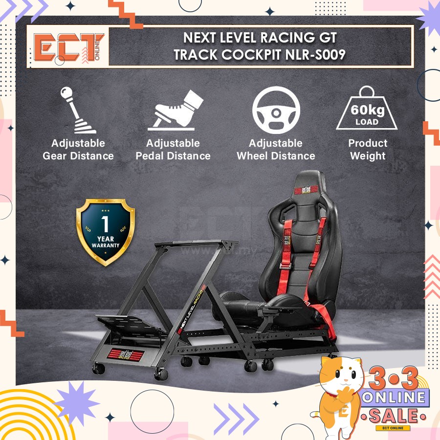 Next Level Racing GT Track Cockpit NLR-S009 | Lazada