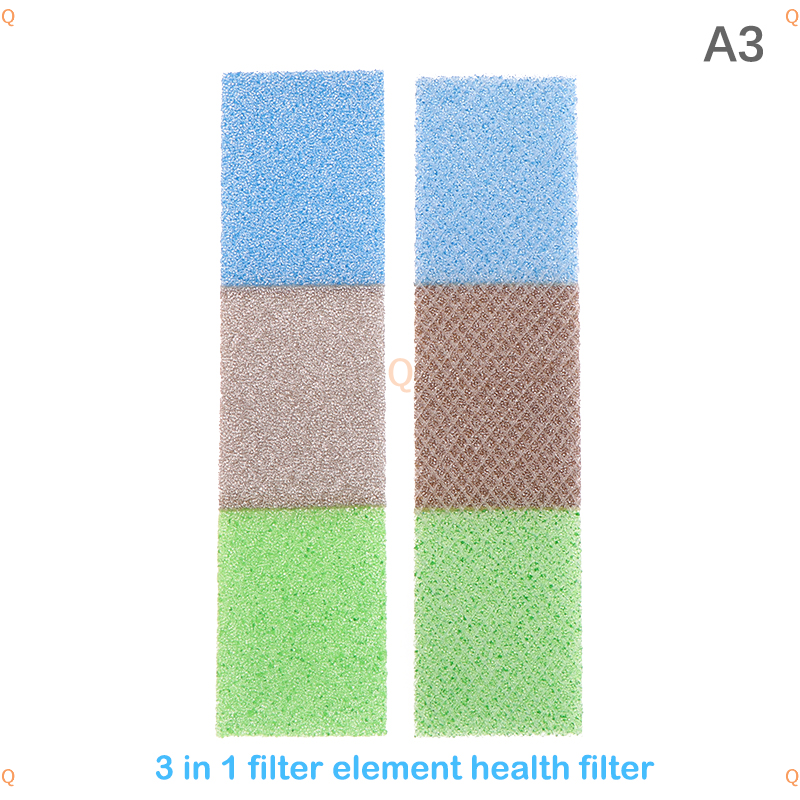 QR 2Pcs Air Conditioner Filter Sterilization Cotton Sheet Antibacterial ...
