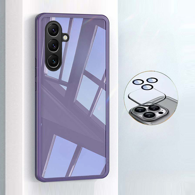 For Galaxy A26 A36 A56 Case Camera Protection Semi Transparent Soft ...