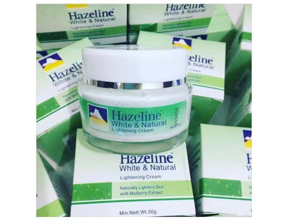 Hazeline Snow (รับประกันความแท้White and Natural Moisturising Cream 50 ...
