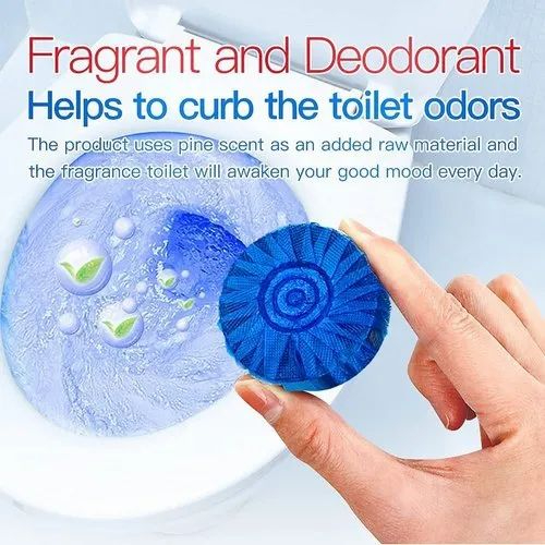 Automatic Toilet Bowl Cleaner Flush Tank Tablets Stain Remover Bathroom ...