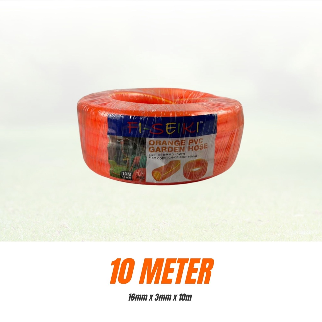 PVC Orange Garden Hose 3mm Thickness 10M / 30M Multipurpose Flexible ...