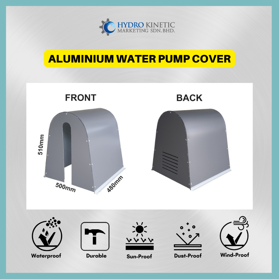 Booster Pump Cover - High Quality Premium Aluminium Water Pump Cover Waterproof Weatherproof ...