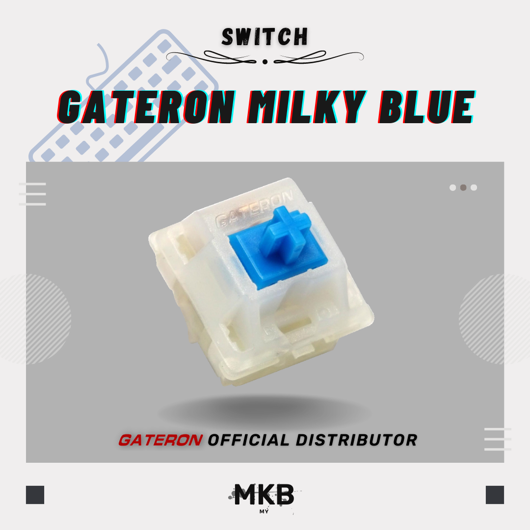 [READY STOCK] Gateron Milky Blue Mechanical Switches Switch for ...