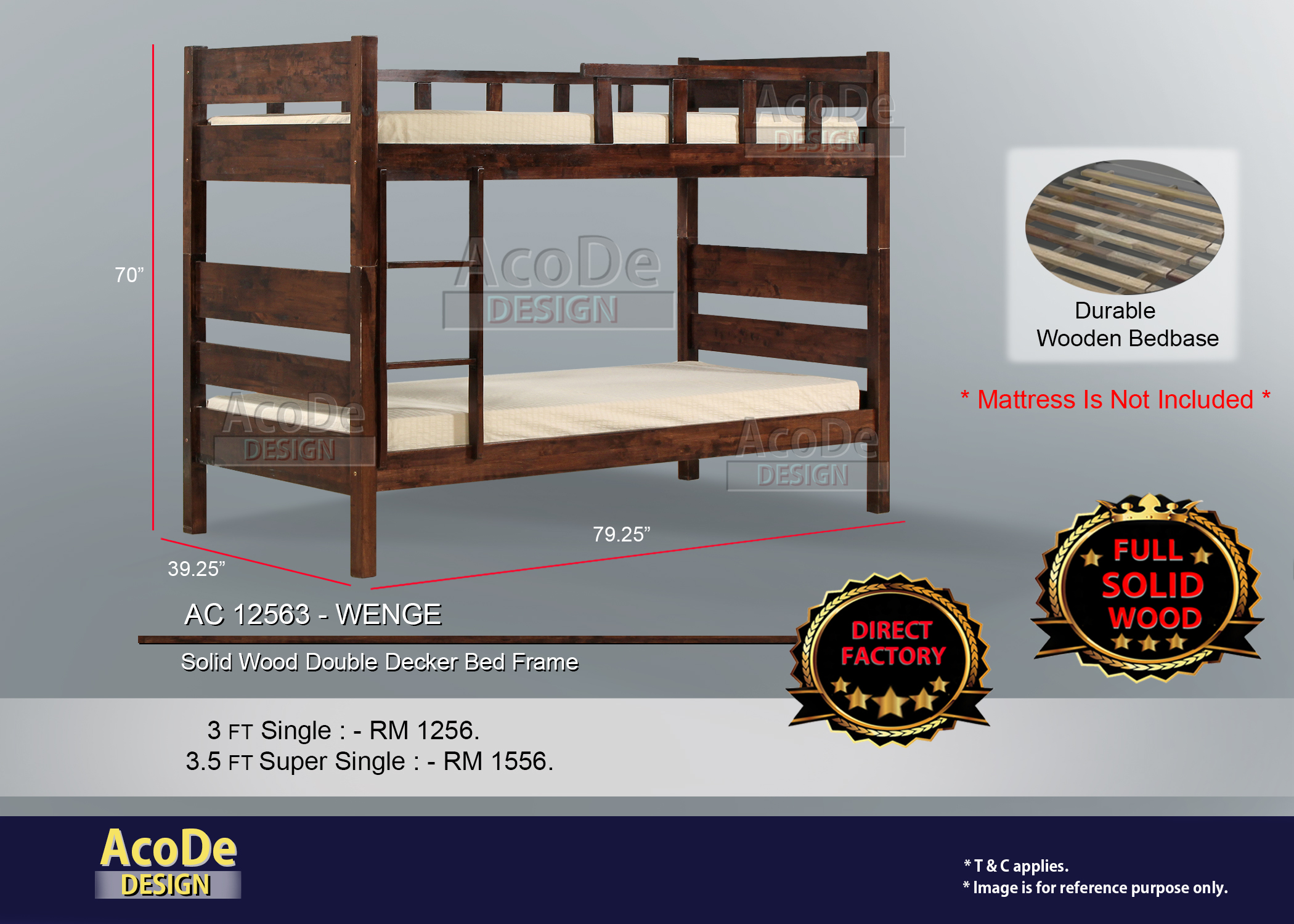 Double Decker 双层床 | Lazada: Buy sell online Beds with cheap price | Lazada