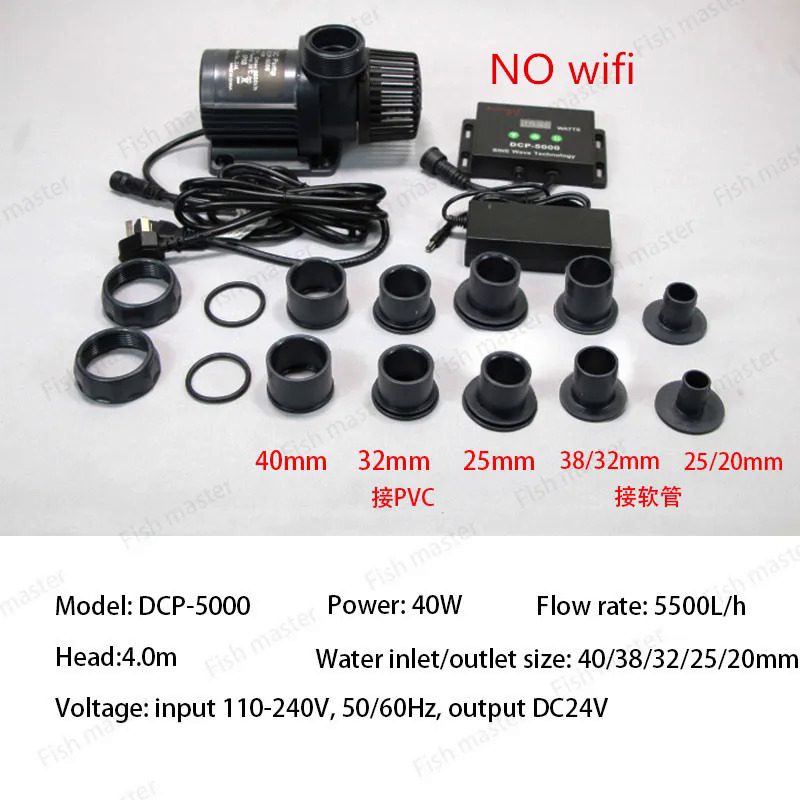 jebao MDC-5000 MDC-6000 MDC-8000 MDC-10000 aquarium wifi link app control fish tank water pump ...