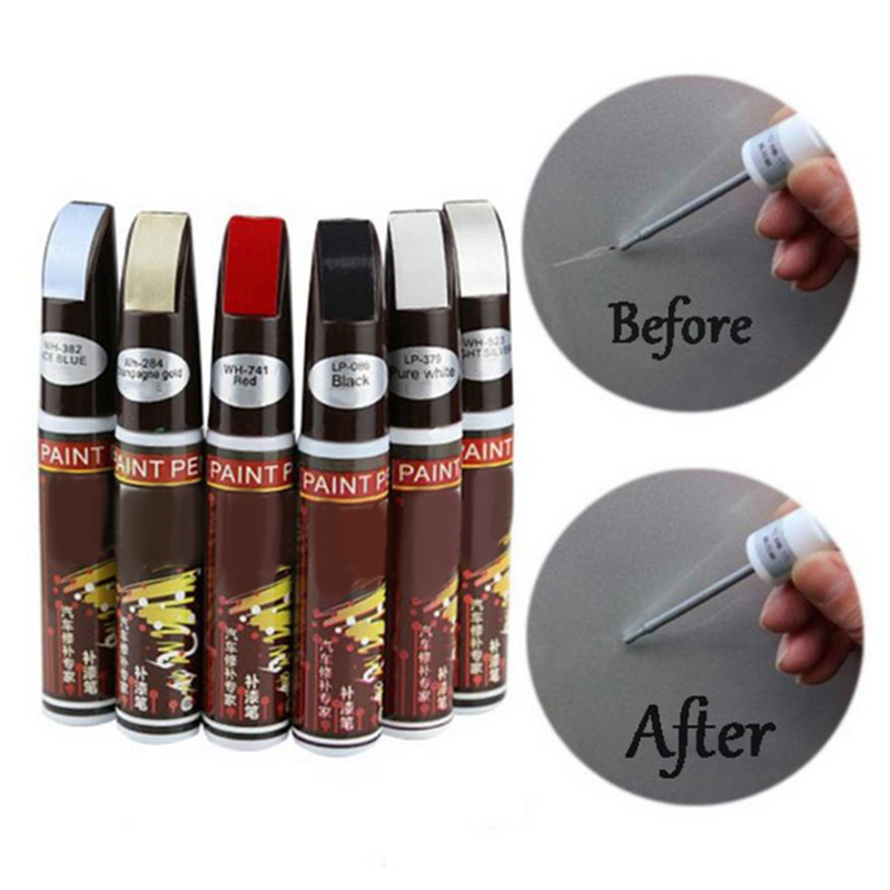 【Exclusive Offer】Car Colors Fix Coat Paint Pen Touch Up Scratch Clear ...