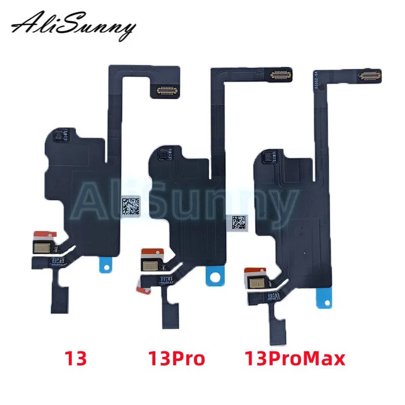 1pcs Top Front Earpiece Flex Cable for iPhone 13 Pro Max Mini 14 Plus ...