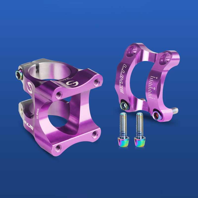 CNC Bicycle Stem For Bicycles, Ultra-light Hollow Short Stem, 35mm High ...