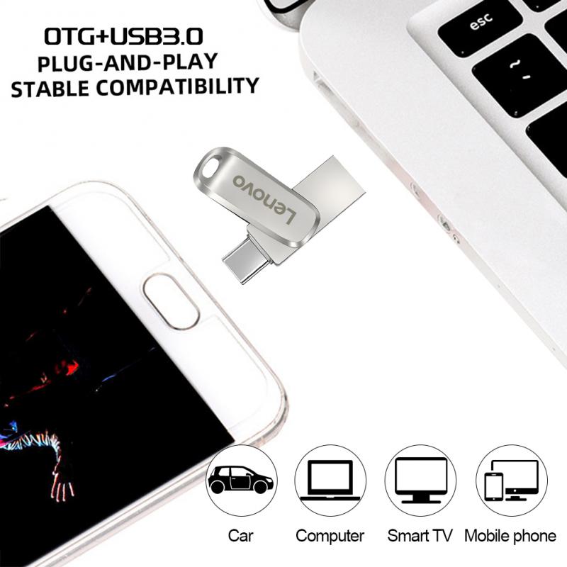 original TYPE-C USB Flash Drive OTG 2-IN-1 USB3.0 High Speed Pendrive ...