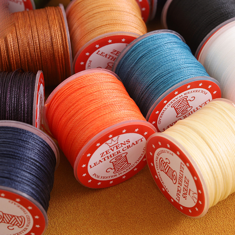 0.6mm 20m Nylon Waxed Threads For Hand Stitching Jewelry Making Rope ...
