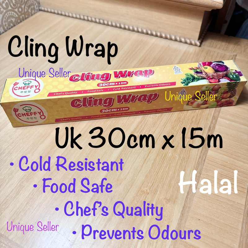 Cling Wrap Cheffy 30cm x 15m / Chefy Cling Wrap 30cmx15m / Cling Wrap ...