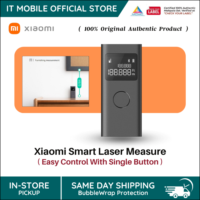 Xiaomi Smart Laser Measure | One Tap Real Time Measurement | Smart Life ...