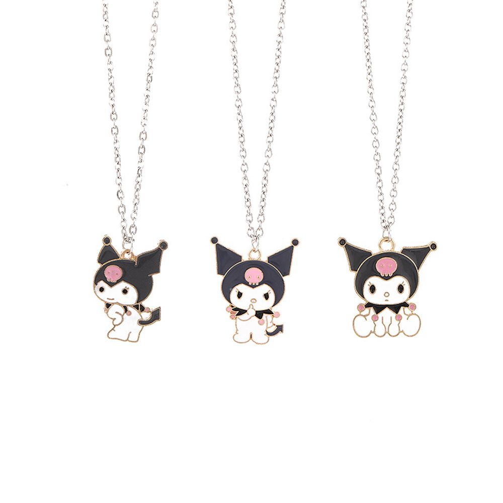 Simple Cartoon Girls Rabbit Drip Oil My Melody Neck Jewelry Anime ...