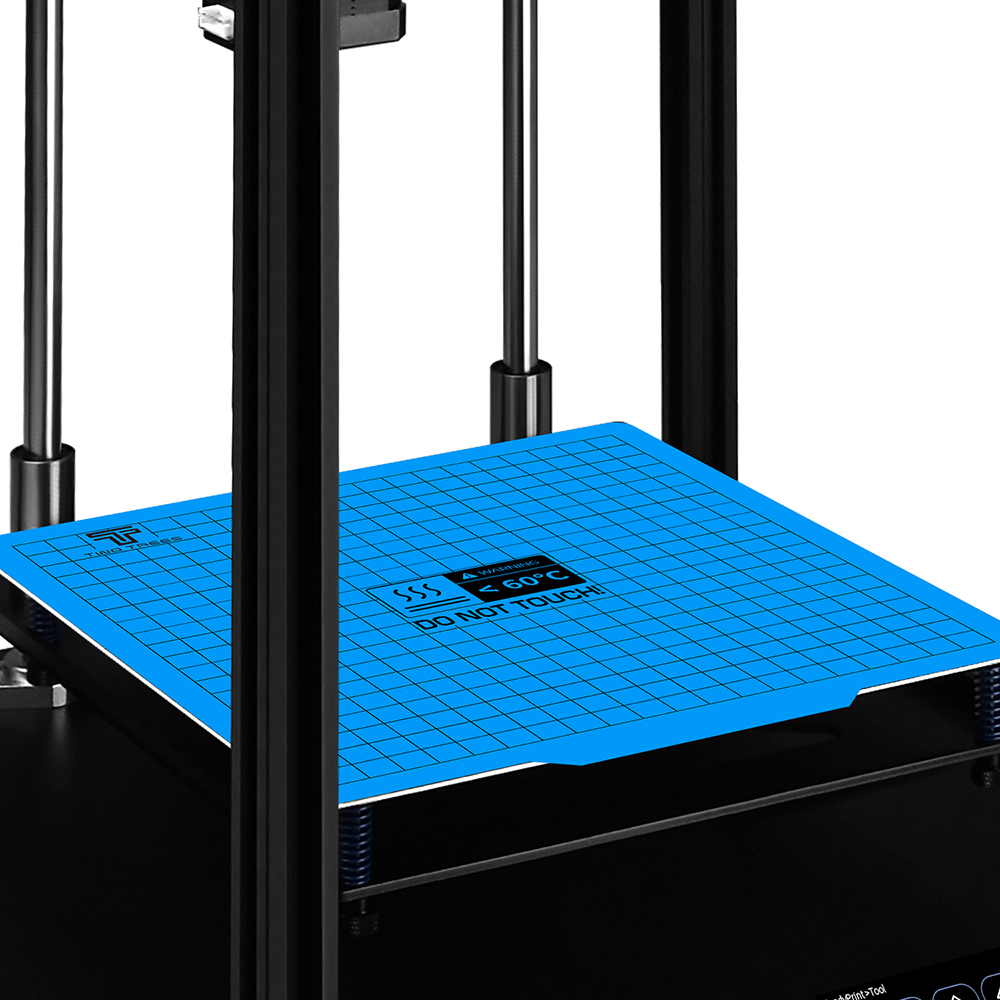 Magnetic base Print Bed Tape 220mm/235mm/310mm Square Heatbed Sticker ...