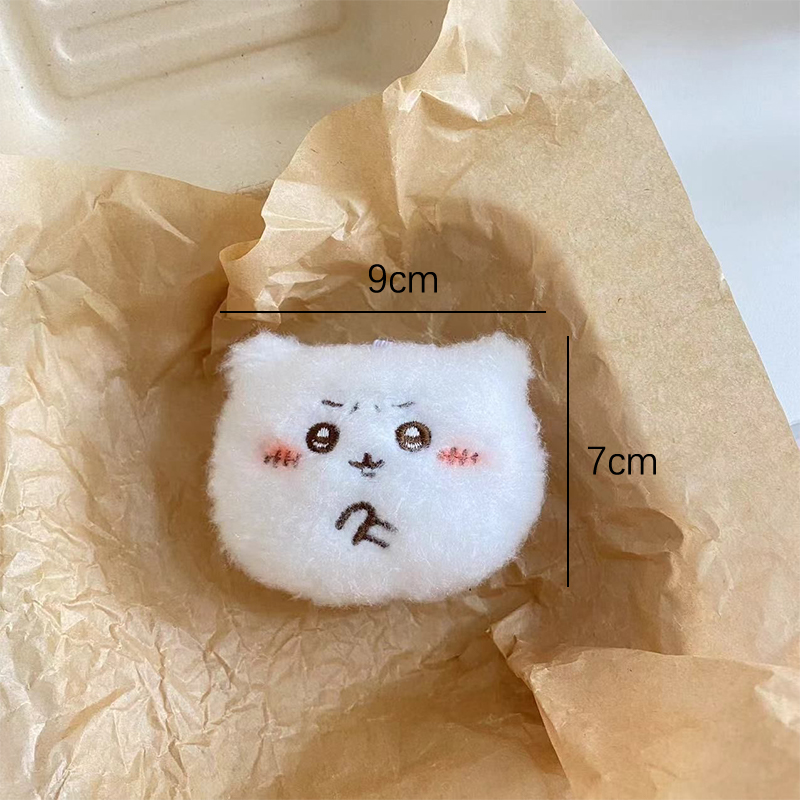 Cute Anime Chiikawa Hachiware Plush Squeak Toy Keychain Doll Bag ...